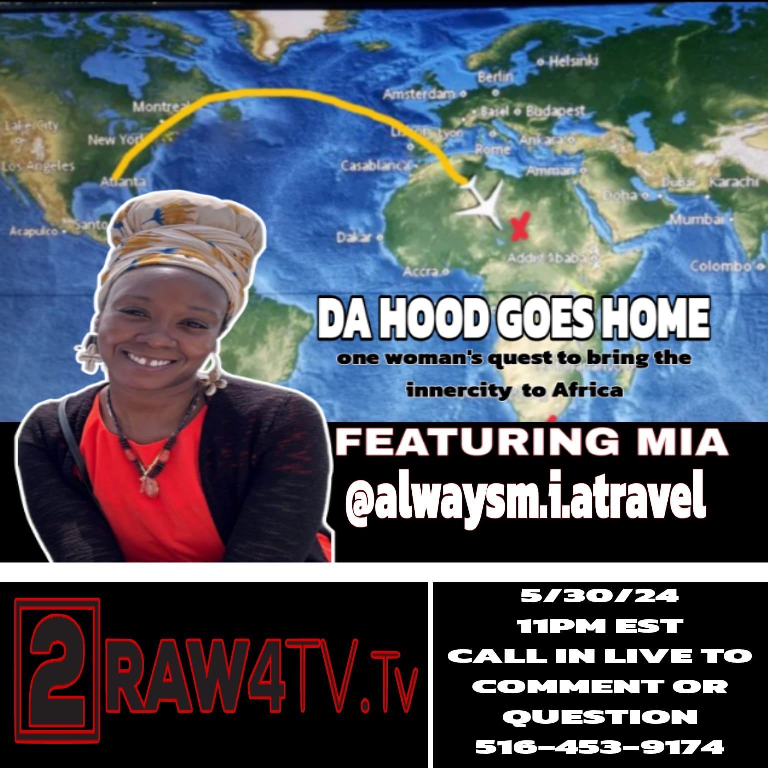 DA HOOD GOES HOME - 2Raw4TV