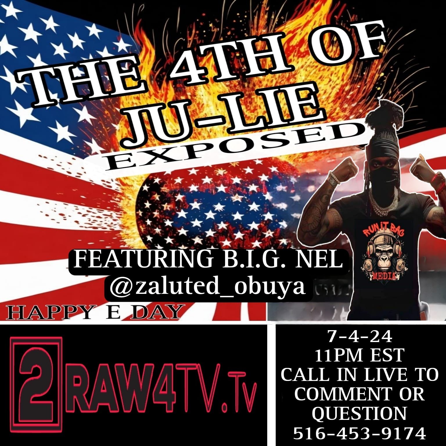 THE 4TH OF JU-LIE EXPOSED - 2Raw4TV